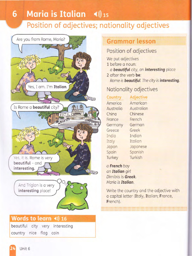 GRAMMAR STARTER SEIDL-trang-6 | PDF | Adjective | Linguistics