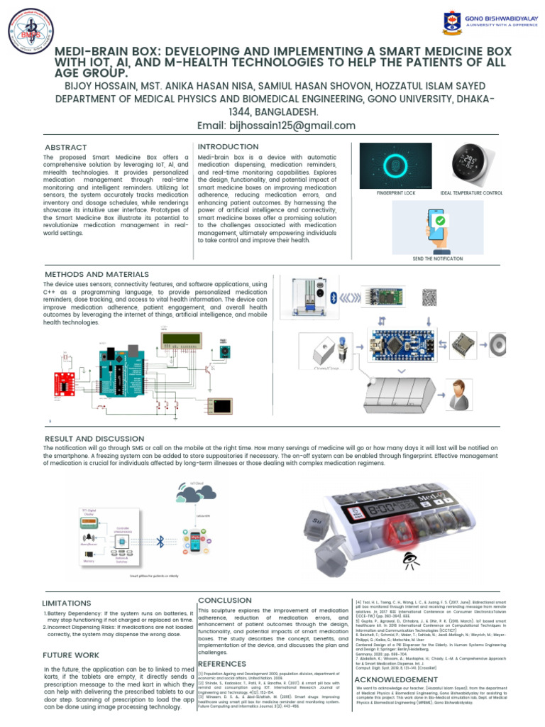 MEDIBRAIN - BOX - Bijoy Hossain, Mst. Anika Hasan Nisa, Samiul Hasan Shovon | PDF | Internet Of ...