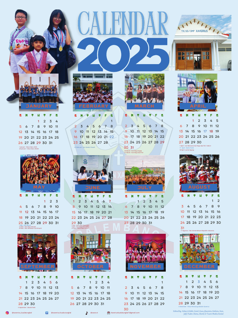 MERCH CALENDAR 2025 | PDF