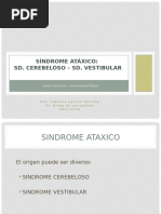 Síndromes Cerebelosos: Vermiano y Hemisferios | PDF | Cerebelo ...