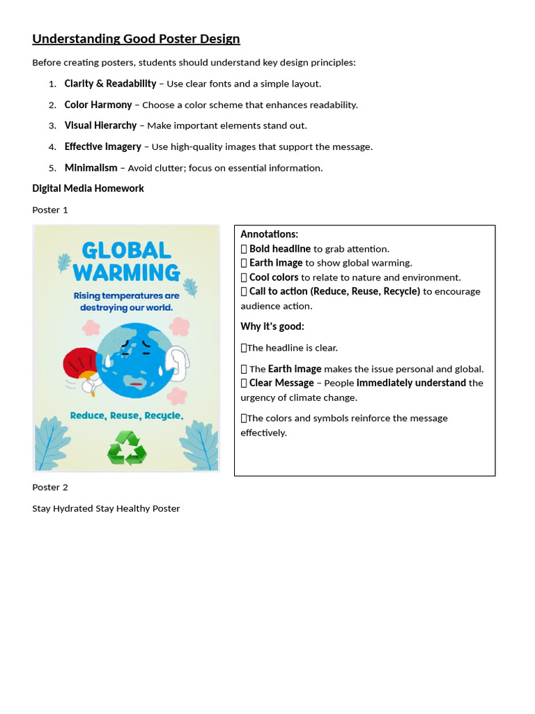 Key Principles of Effective Posters | PDF | Learning | Human Communication