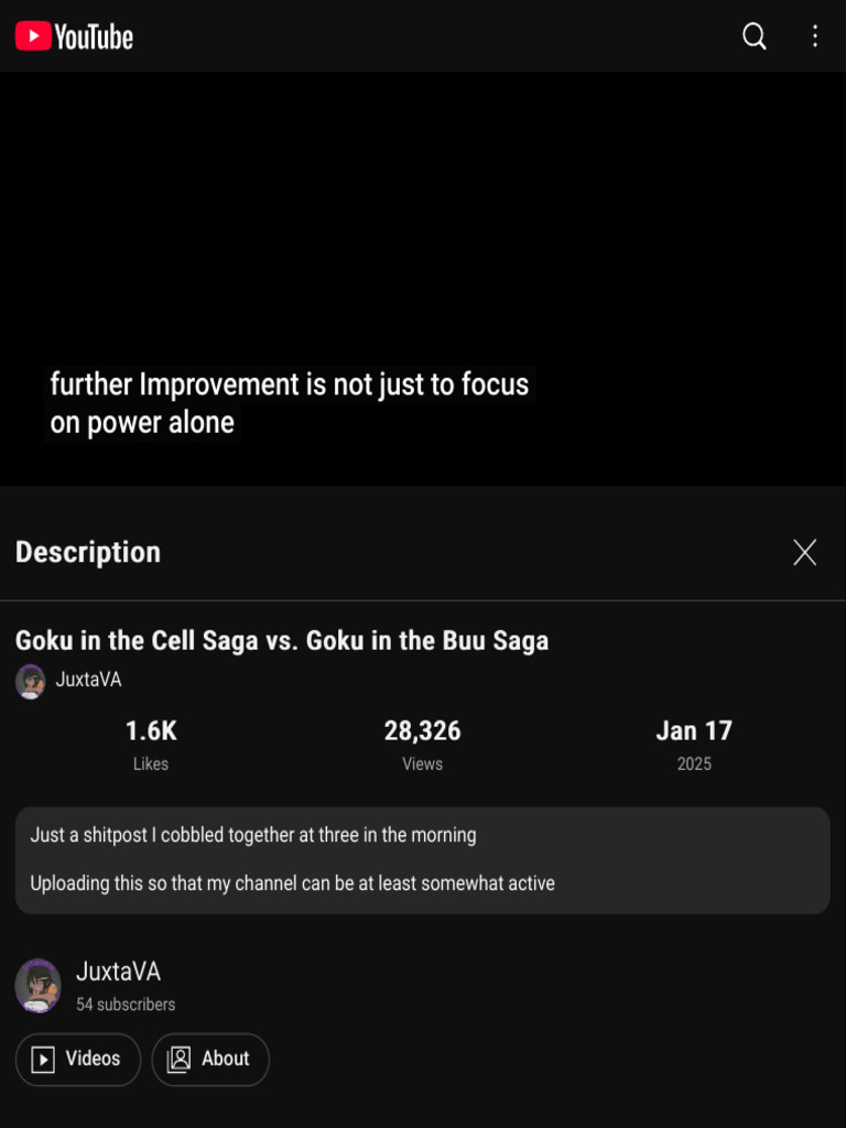 Goku in The Cell Saga vs. Goku in The Buu Saga | PDF