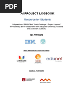 CBSE AI Project Logbook Xii | PDF | Artificial Intelligence | Intelligence (AI) & Semantics