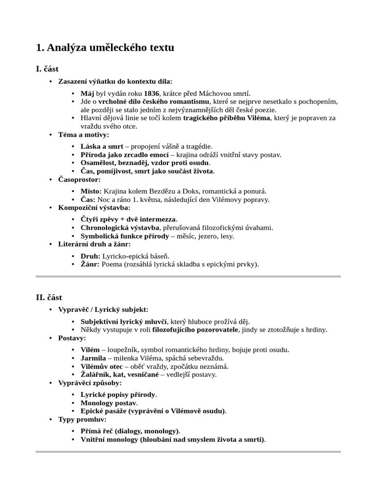 An. Mácha Máj | PDF