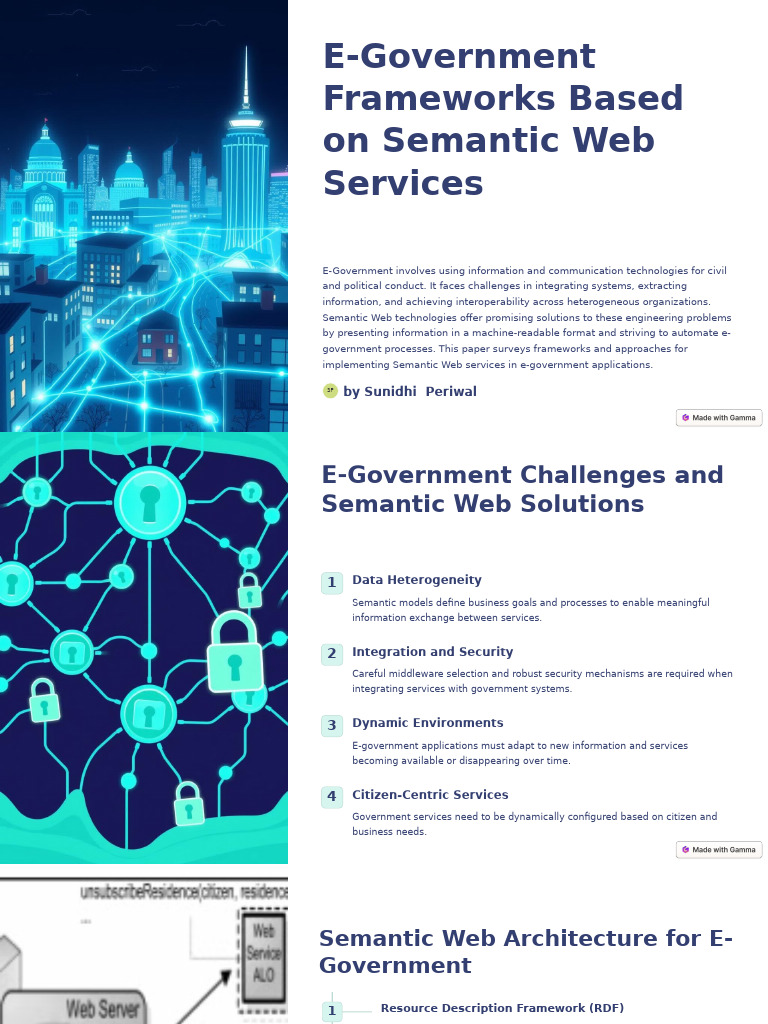 E-Government-Frameworks-Based-on-Semantic-Web-Services | PDF | Semantic Web | Ontology ...
