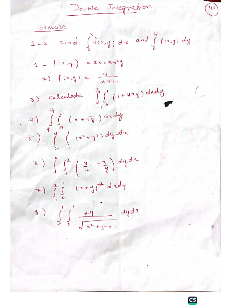 Double Integration Multical | PDF
