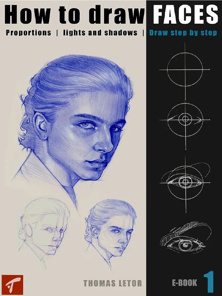 How To Draw Faces Proportions | PDF