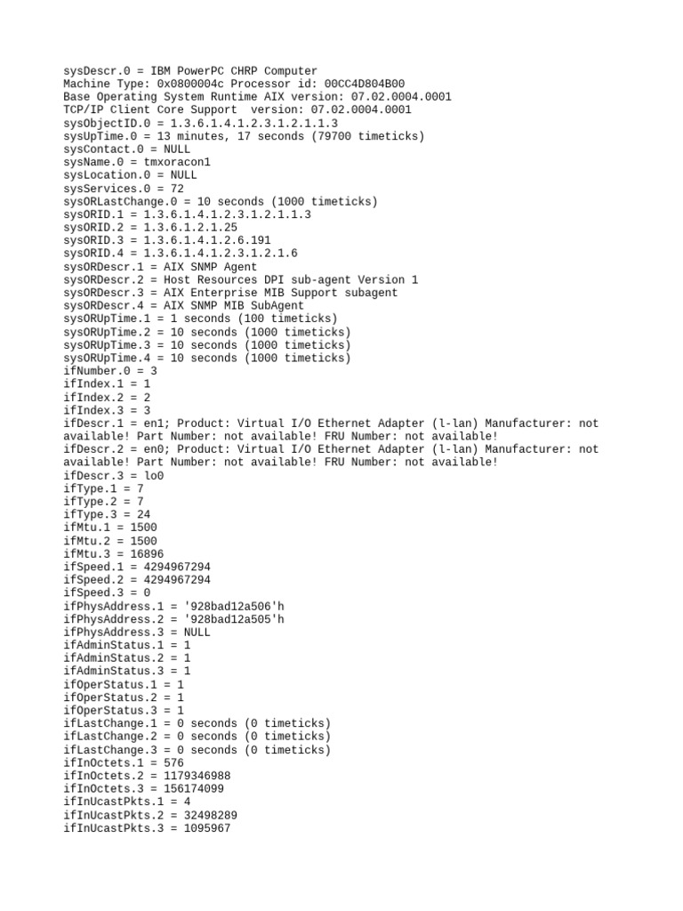 CLSNMP Walk Internet | PDF | Computer Networking | Computer Hardware