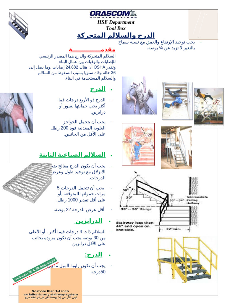Stairways & Ladders Arabic | PDF