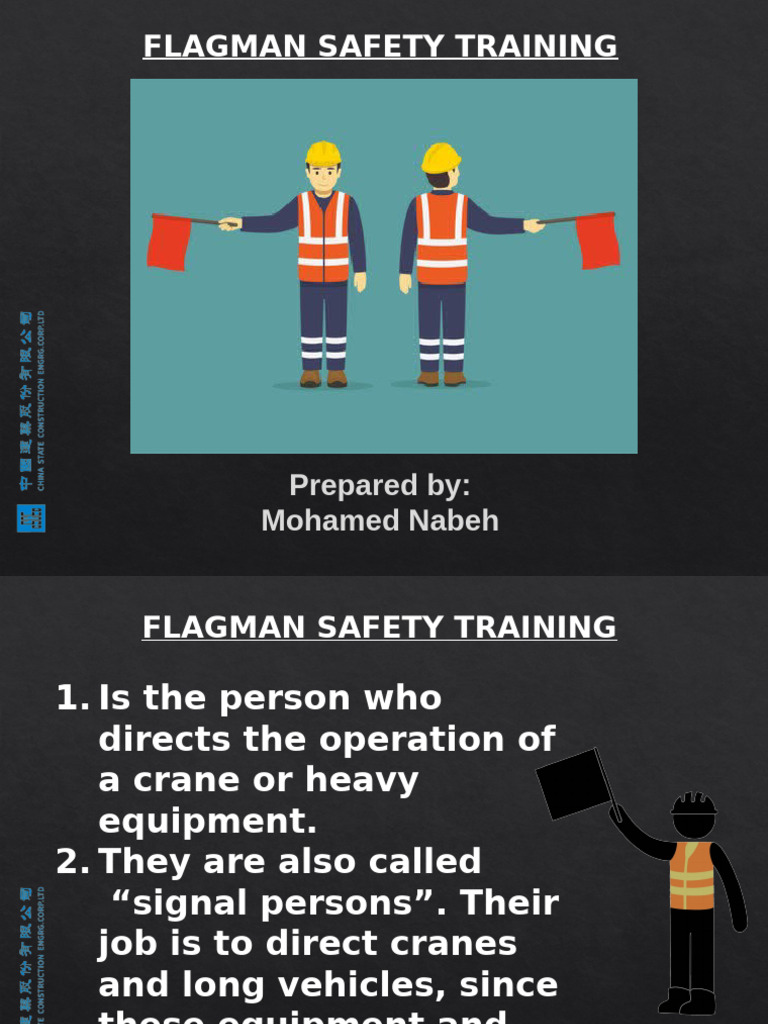 Flagman Training | PDF