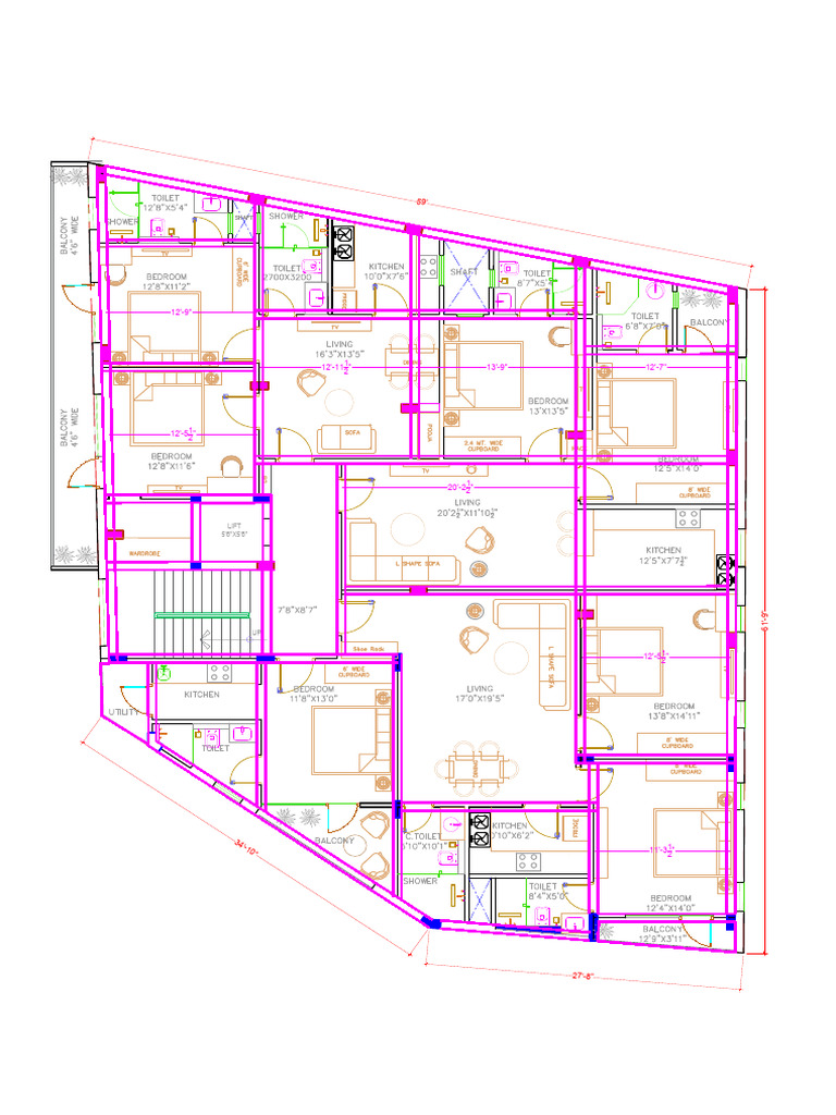 Beam Framing Plan | PDF