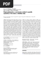 Plagiocephaly Severity Assessment Guide | PDF | Public Services ...