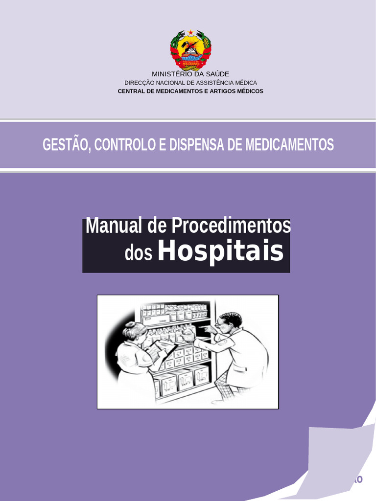 MISAU, Manual de Procedimentos Dos Hospitais | PDF | Hospital ...