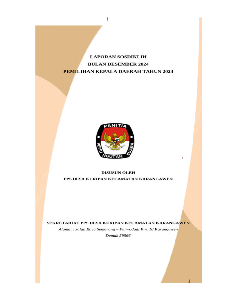 8 Link Rekap Medsos PPS Kuripan Desember | PDF