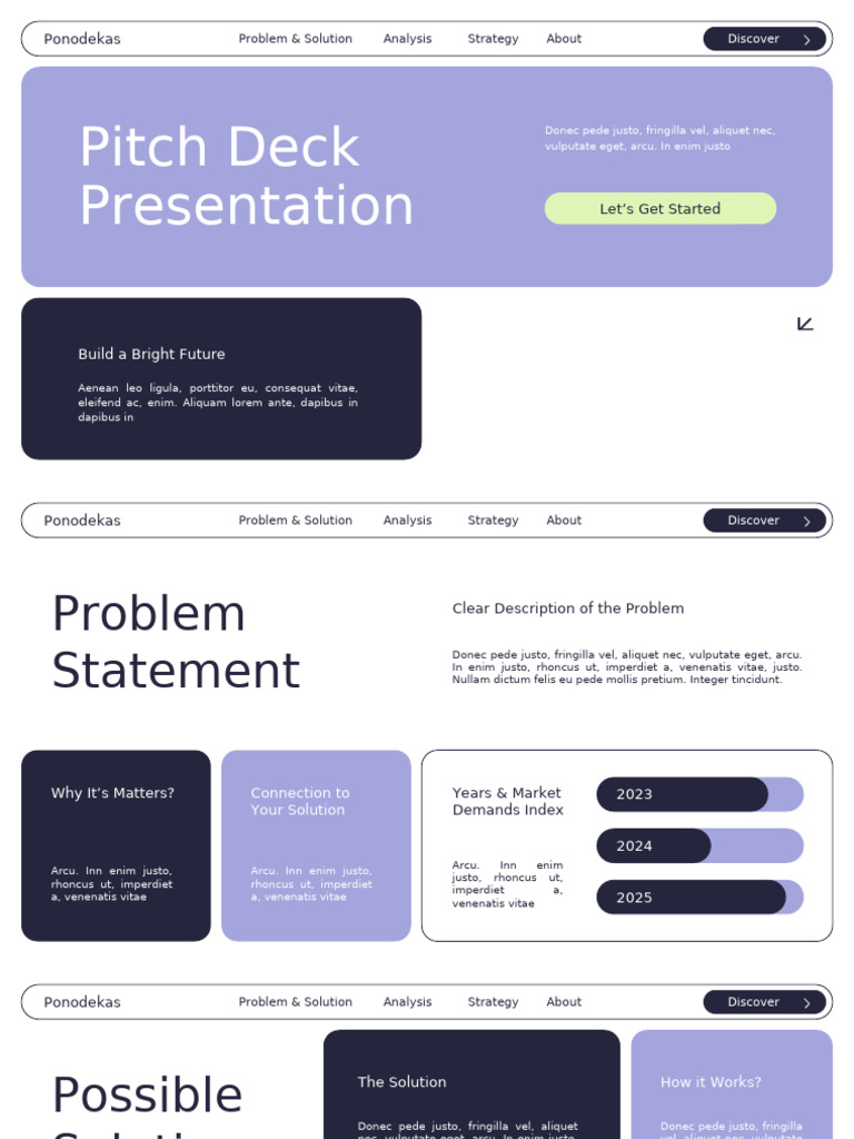 Ponodekas - Pitchdeck | PDF | Business