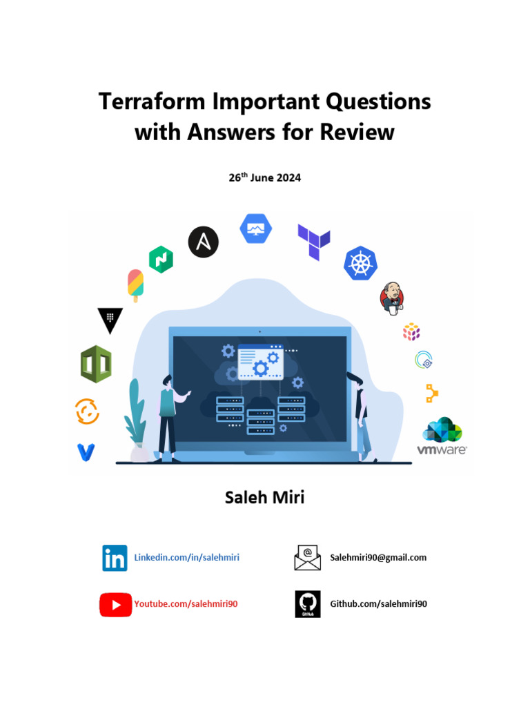 Terraform Important Question With Answers | PDF | Computer File | Encryption