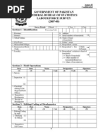 SWDI Form for Pantawid Program | PDF | Income | Salary