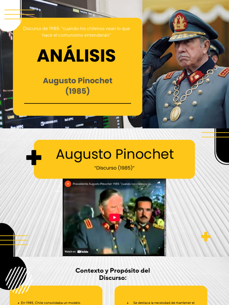 Discurso de Pinochet sobre el comunismo | PDF | Comunismo | Augusto ...