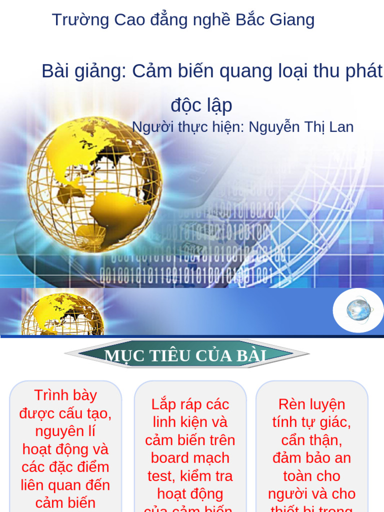 Cam Bien Thu Phat Doc Lap | PDF