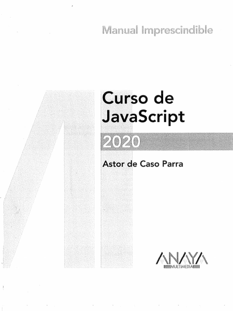 Curso de Javascript 2020 | PDF