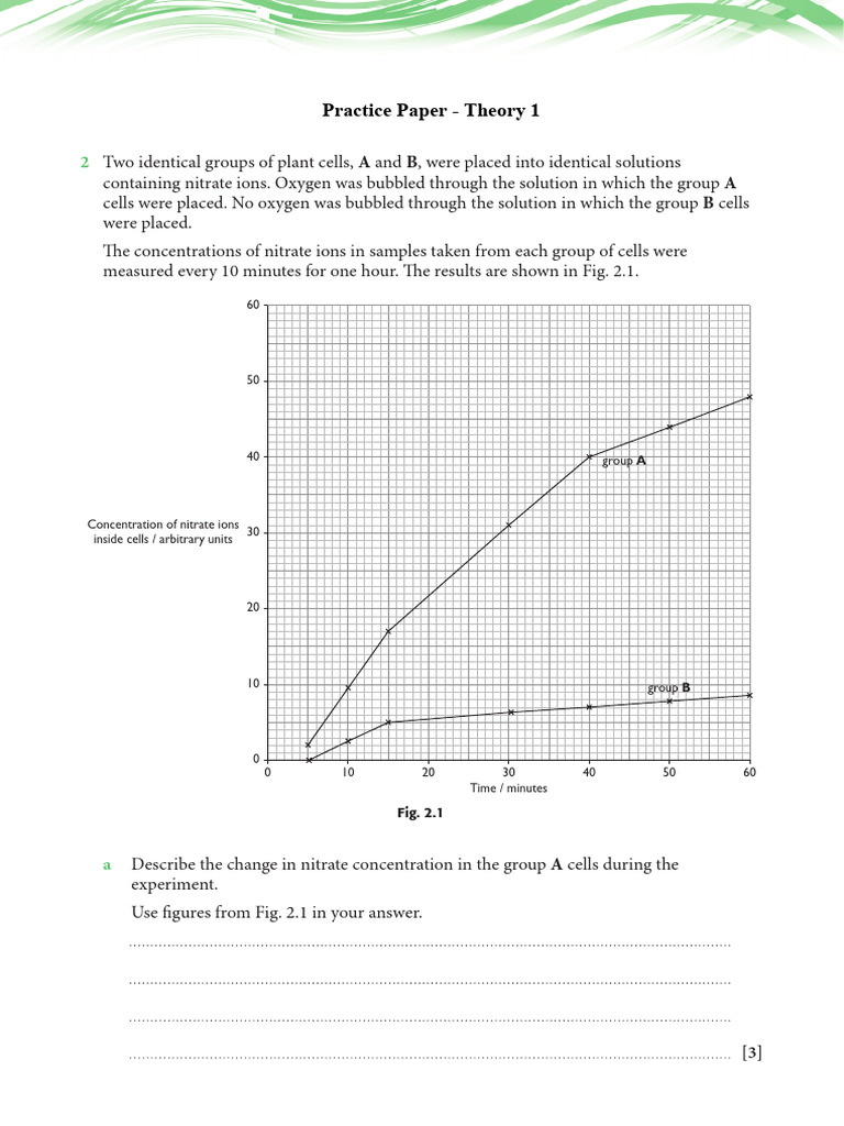 Theory 1 2 Practice Paper (1) BIOLOGY | PDF | Heart | Circulatory System