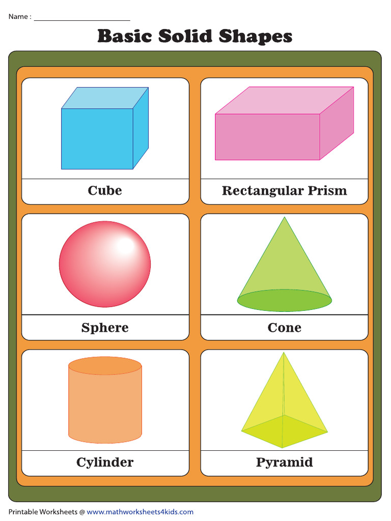 3D Shapes | PDF