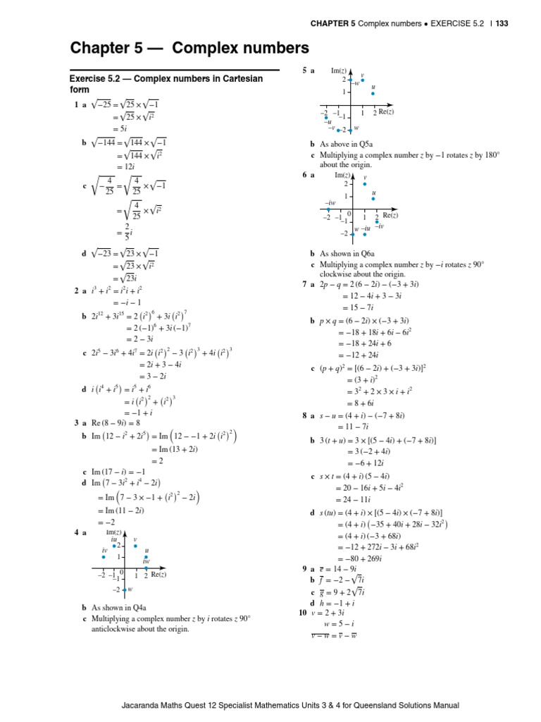 Sol Chapter 5 | PDF | Mathematical Notation | Arithmetic