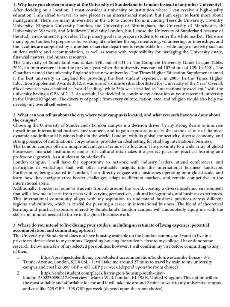 UPDATED SOP | PDF | Strategic Management | Cognition