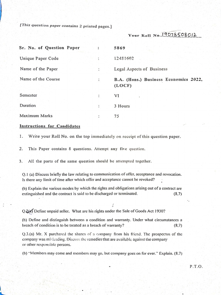 Sem Vi Lab - Cbcs 2022 | PDF