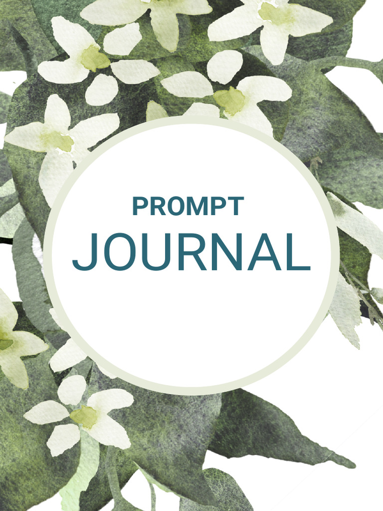 Journaling Prompts Worksheet | PDF