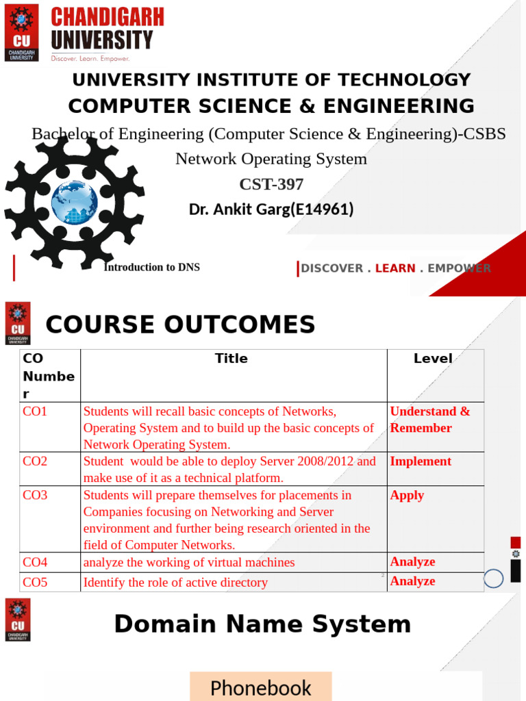 Lecture 5 - 6 Introduction To DNS | PDF | Domain Name | Domain Name System