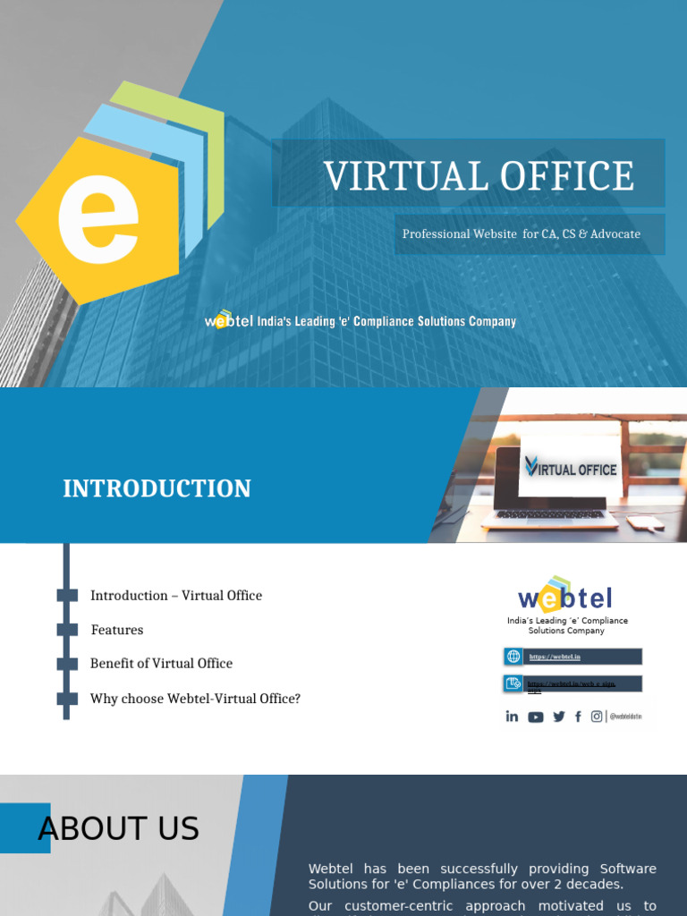 Webtel Virtual Office | PDF | Websites | Computing