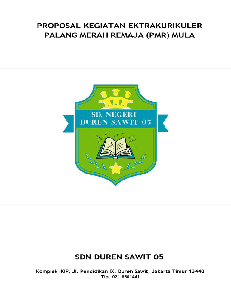 Proposal Kegiatan PMR Mula SDN Duren Sawit | PDF