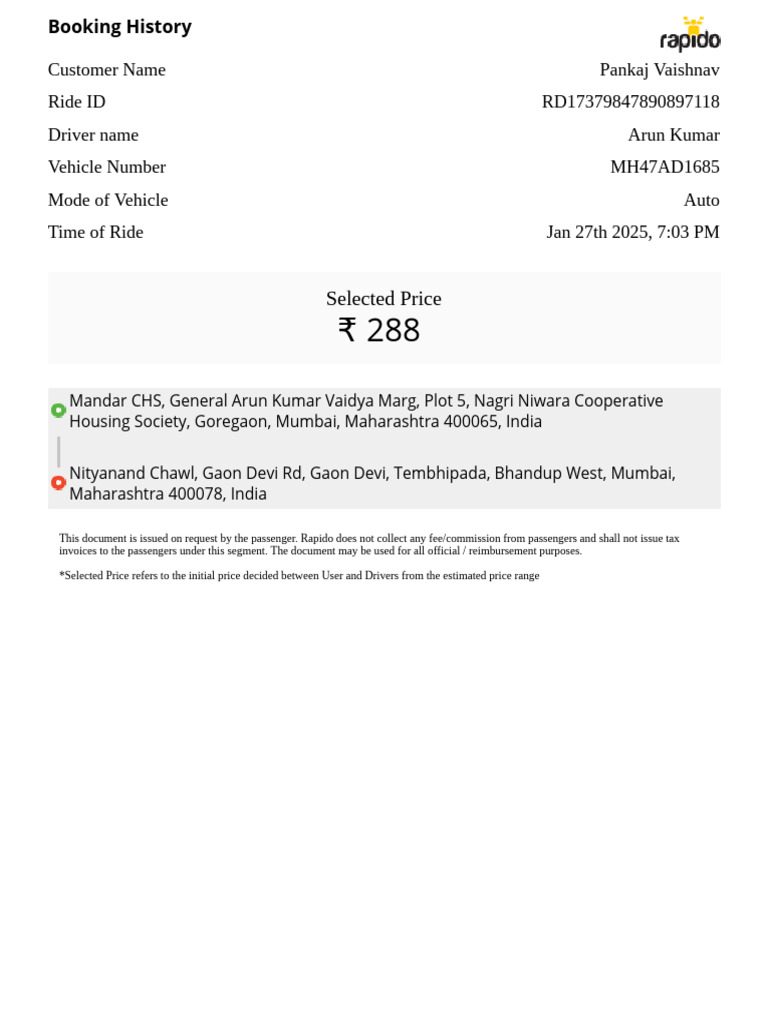 Auto Receipt RD17379847890897118 | PDF