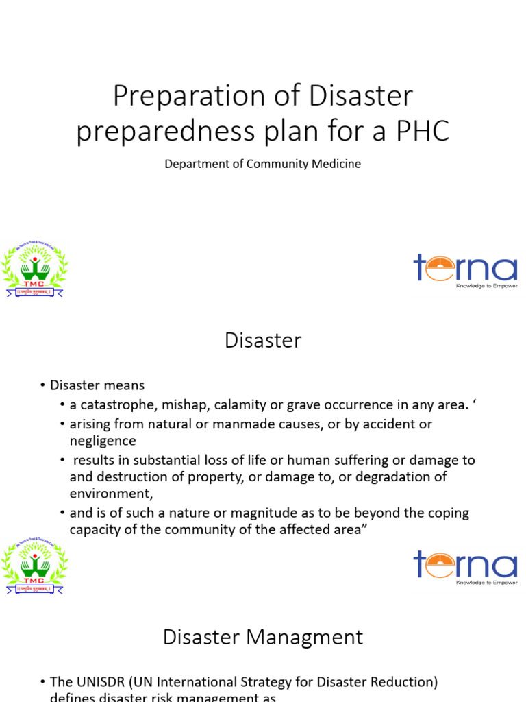 1343disaster Prepardness Practical Updated | PDF | Emergency Management | Risk