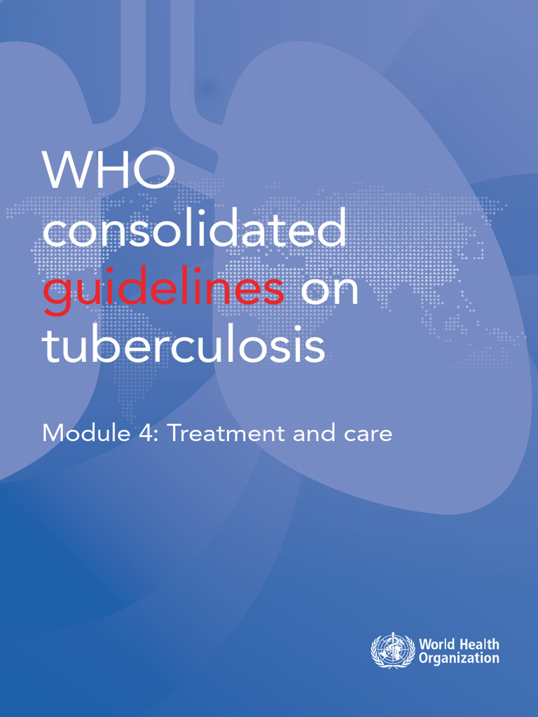 WHO Consolidated Guideline On Treatment and Care - Modul 4 - 2025 | PDF ...