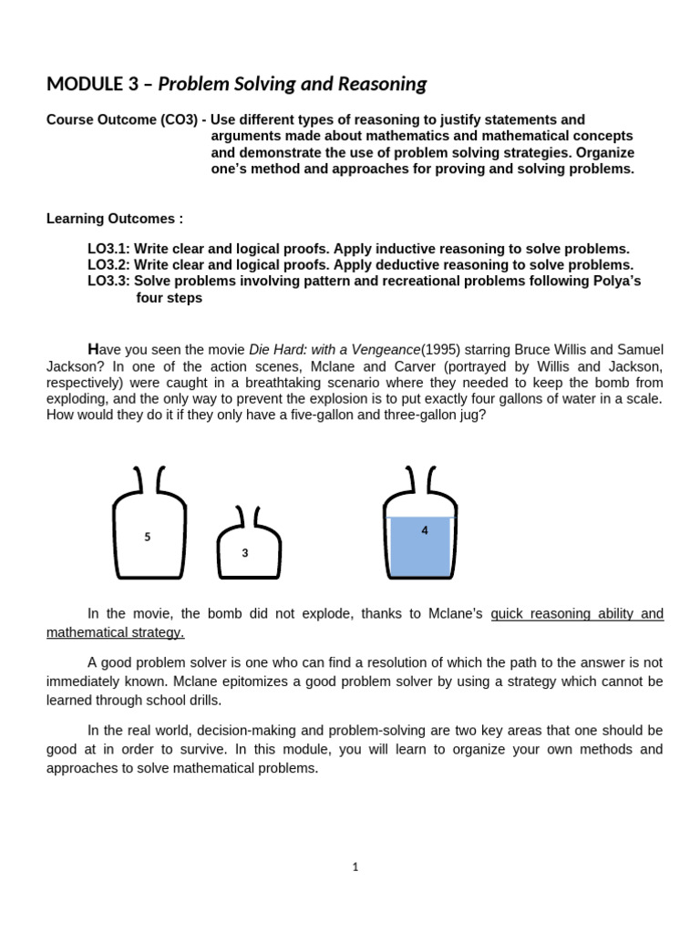 MODULE-3-NGEC4-NEW2NDSEM-SY24-25 | PDF | Inductive Reasoning | Reason