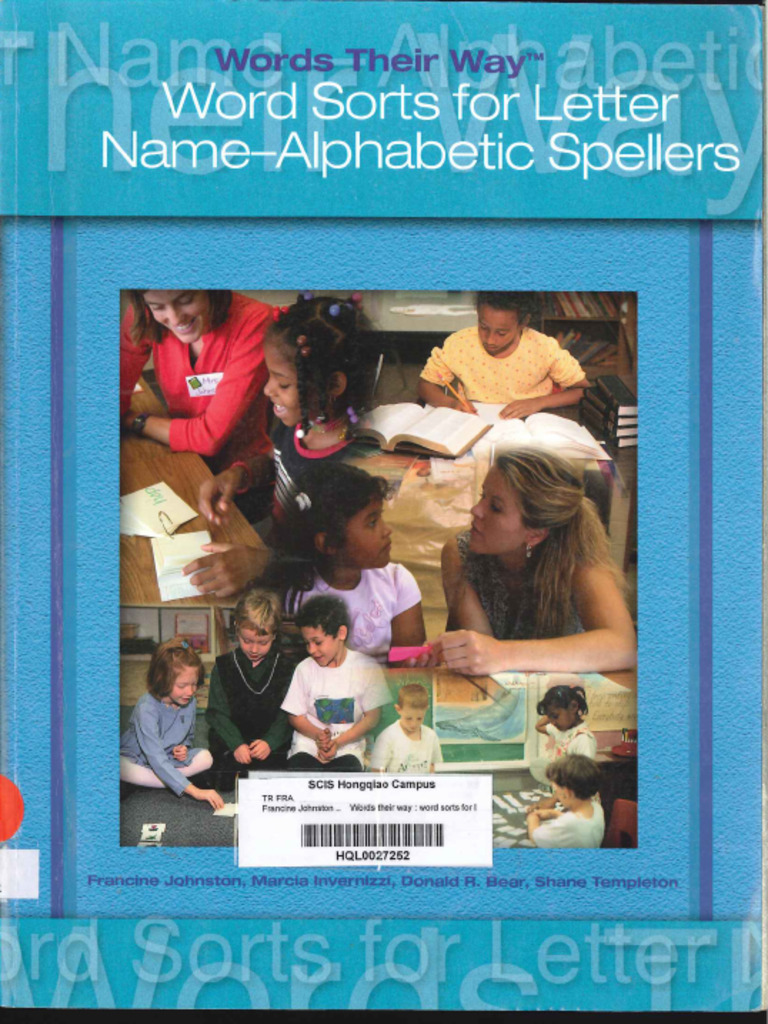 Words Their Way Letter-Name Alphabetic Spellers | PDF