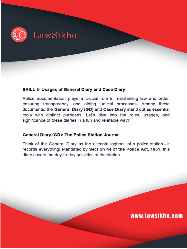 Advocate Intern Training | PDF | Police | Witness