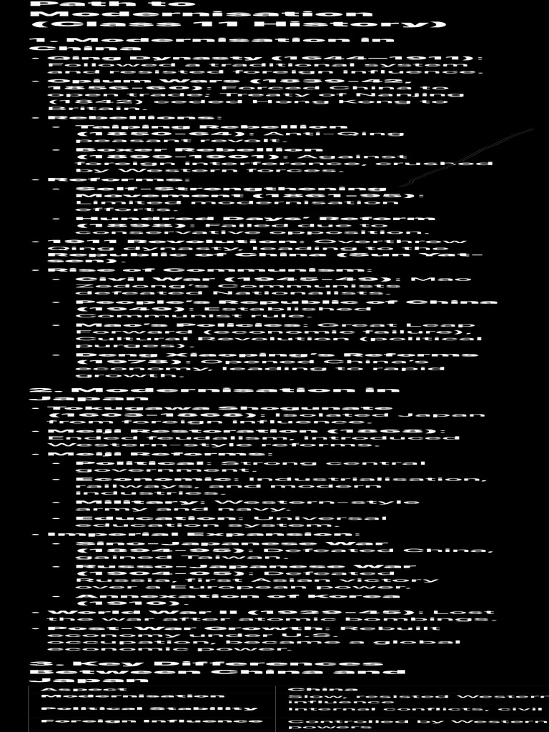 Path To Modernisation Summary | PDF
