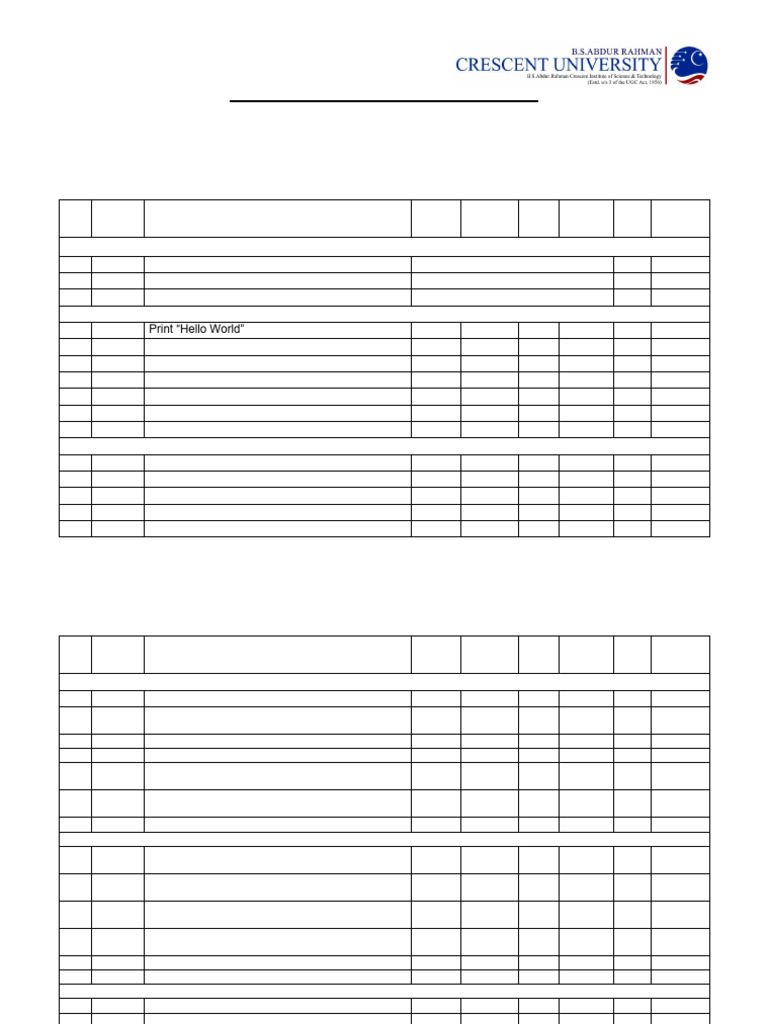 Lab Record for Computer Programming I | PDF | Area | Control Flow