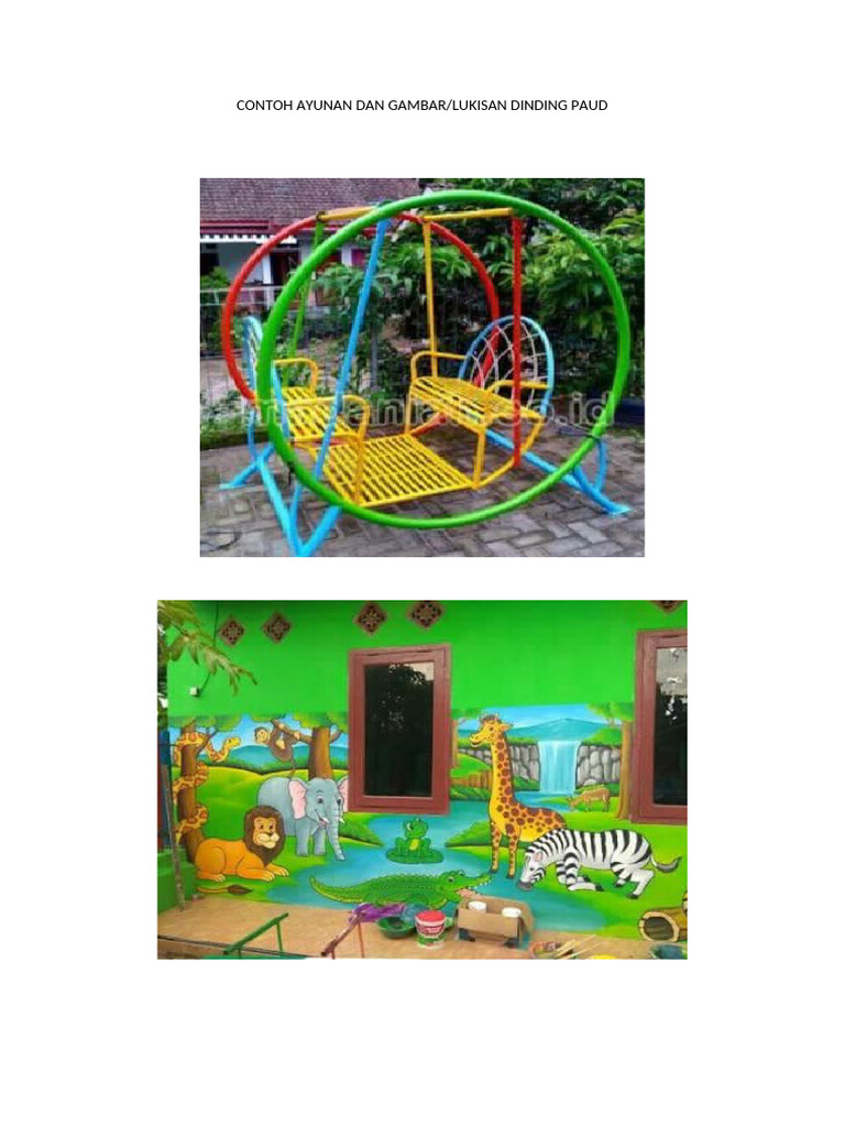 Contoh Gambar Pos Paud | PDF