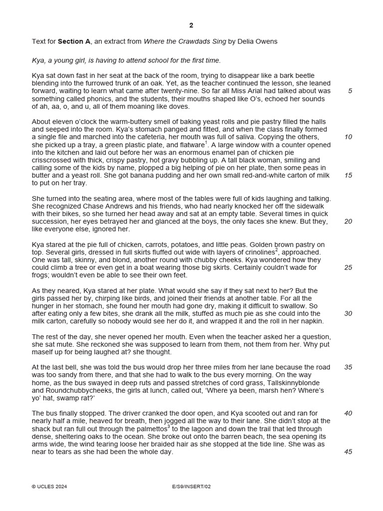 Past Paper English Writing | PDF