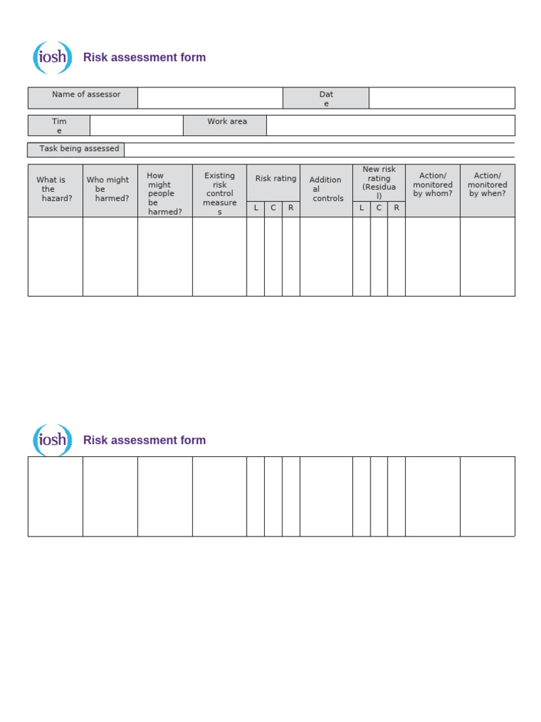 MS 5.0 1 Risk Assessment Project | PDF