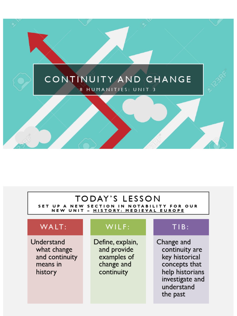 Understanding Change and Continuity in History | PDF | Liberal Arts ...