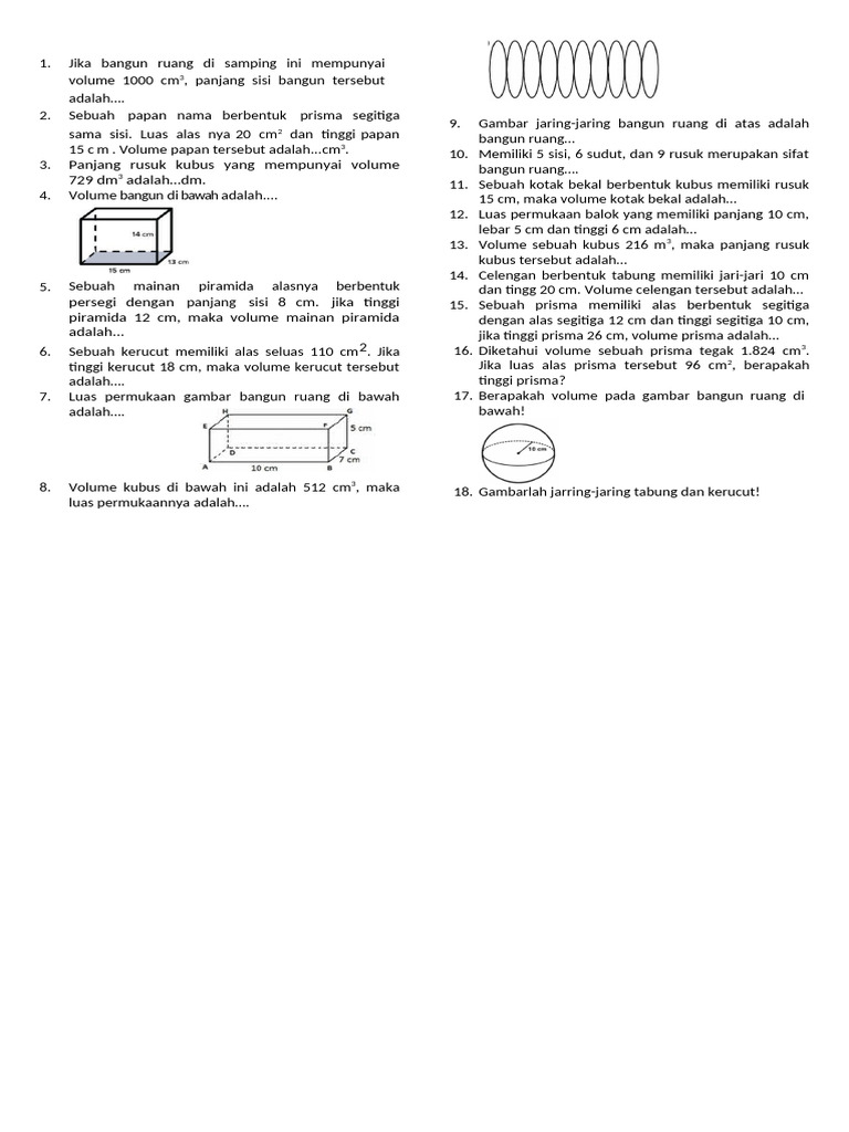 Lat Pts MTK Genap | PDF