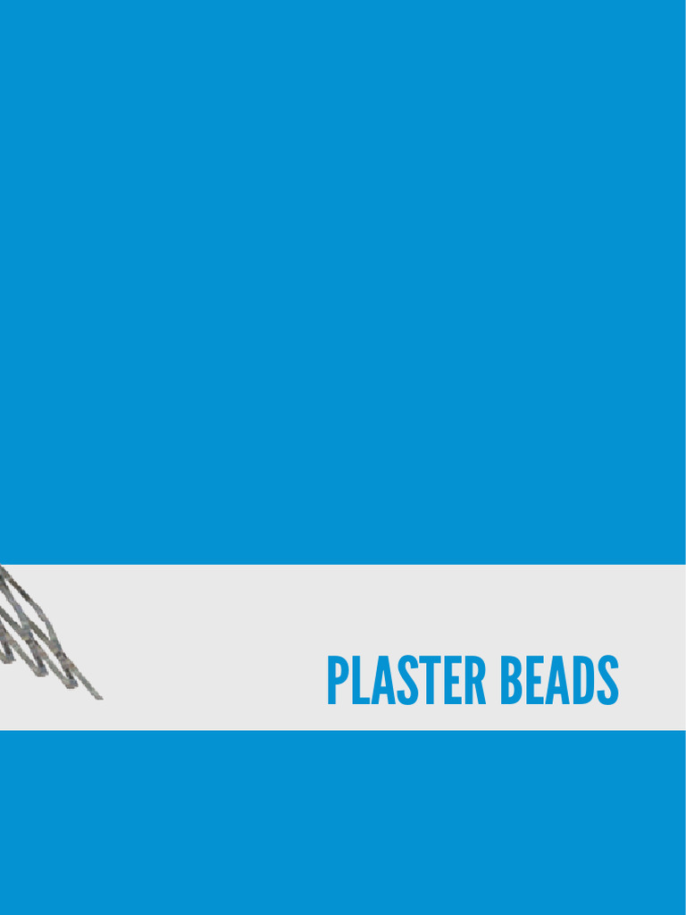 Plastering Accessories Submittal 55 65 | PDF | Plaster | Sheet Metal