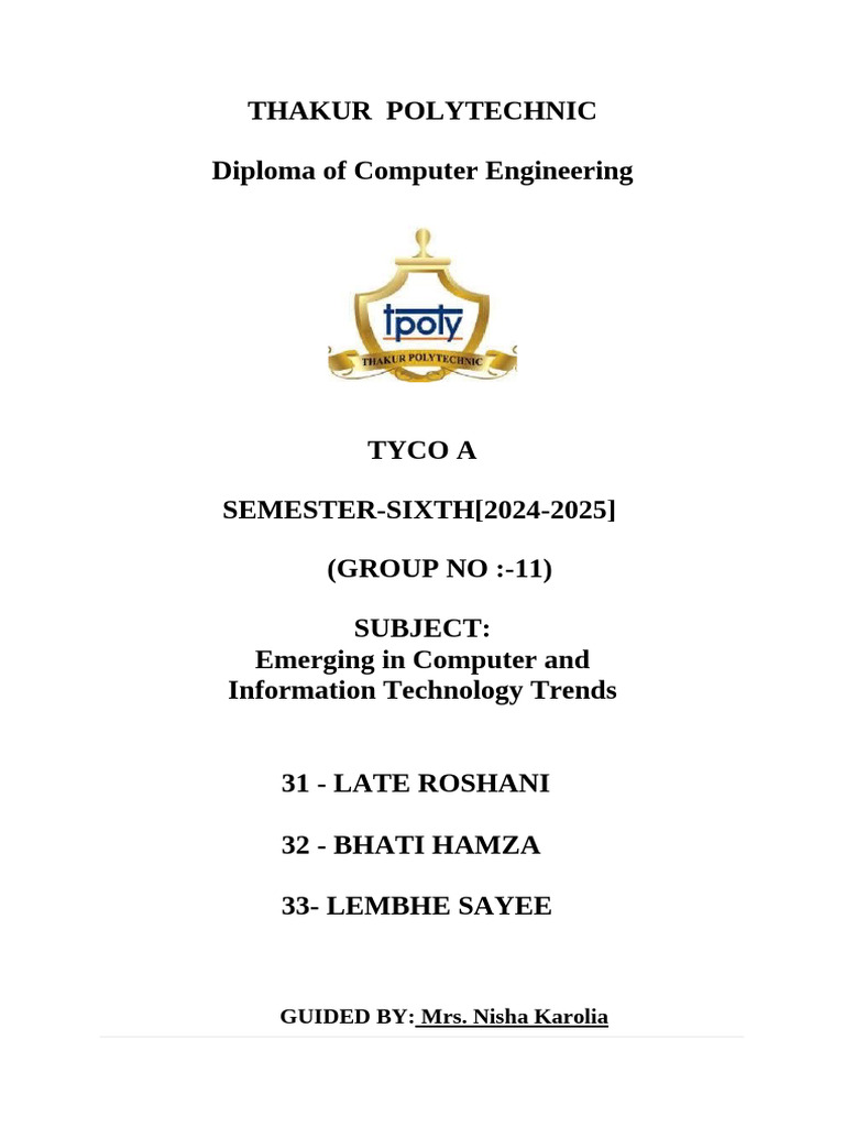 ETI - Microproject GRP 11 | PDF | Computer Network | 4 G