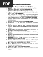 What Is ROR in Land Records - ROR Full Form in Land | PDF