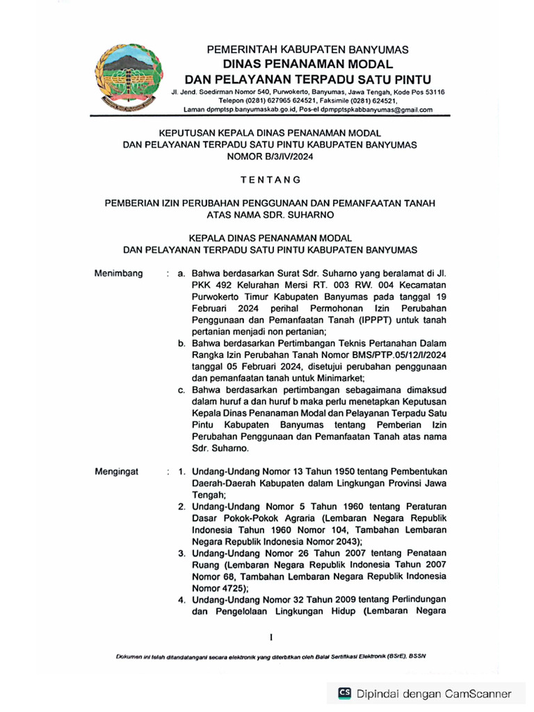 SK IP3T Suharno | PDF